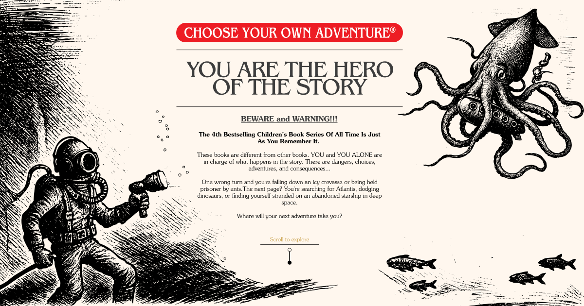 Games - Choose Your Own Adventure